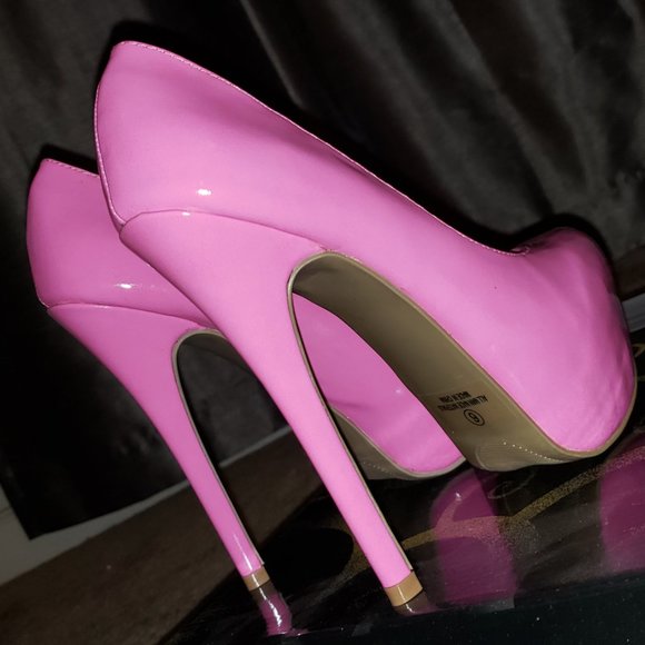 Mascotte | Shoes | Mascotte Hot Pink Platforms Linda6 Nwot | Poshmark